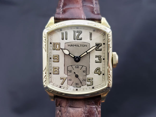 1927 Hamilton Tonneau Engraved – Wolfe Vintage Watches