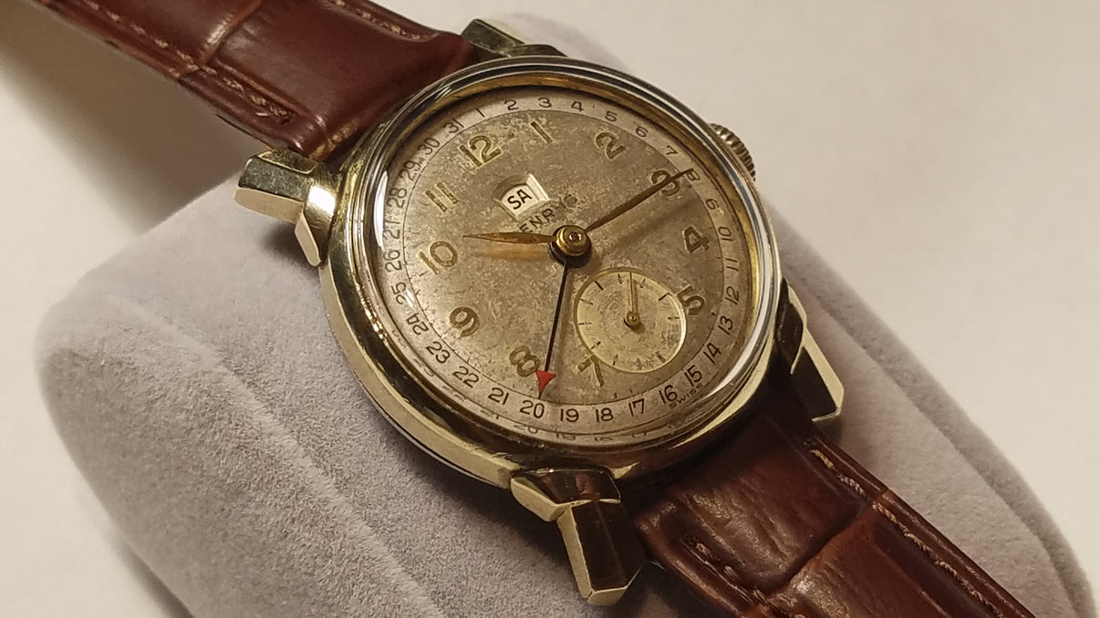 1950's Benrus CE 13 Vintage Pointer Date Watch – Wolfe Vintage Watches
