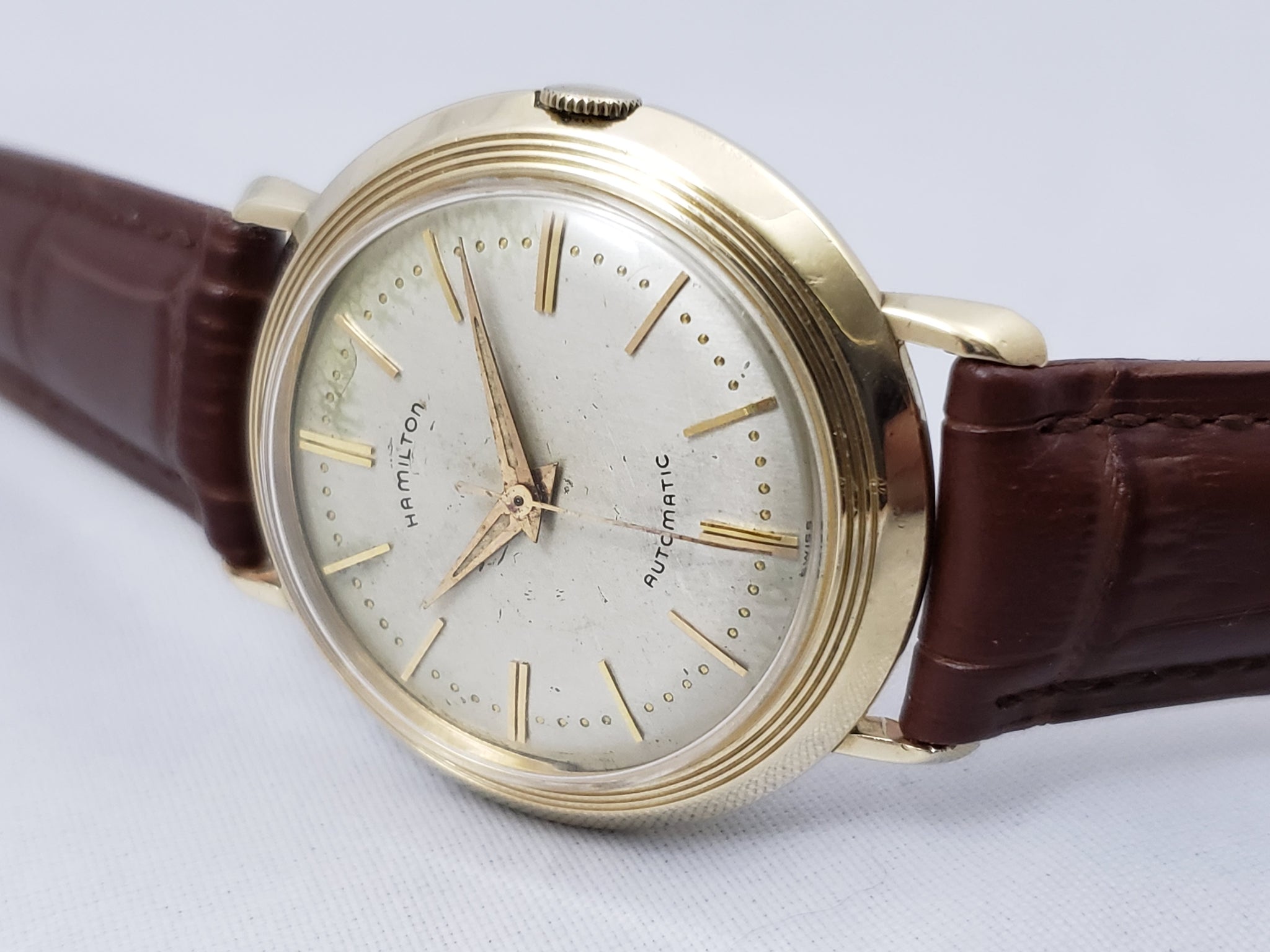 1957 Hamilton Rotomatic II – Wolfe Vintage Watches