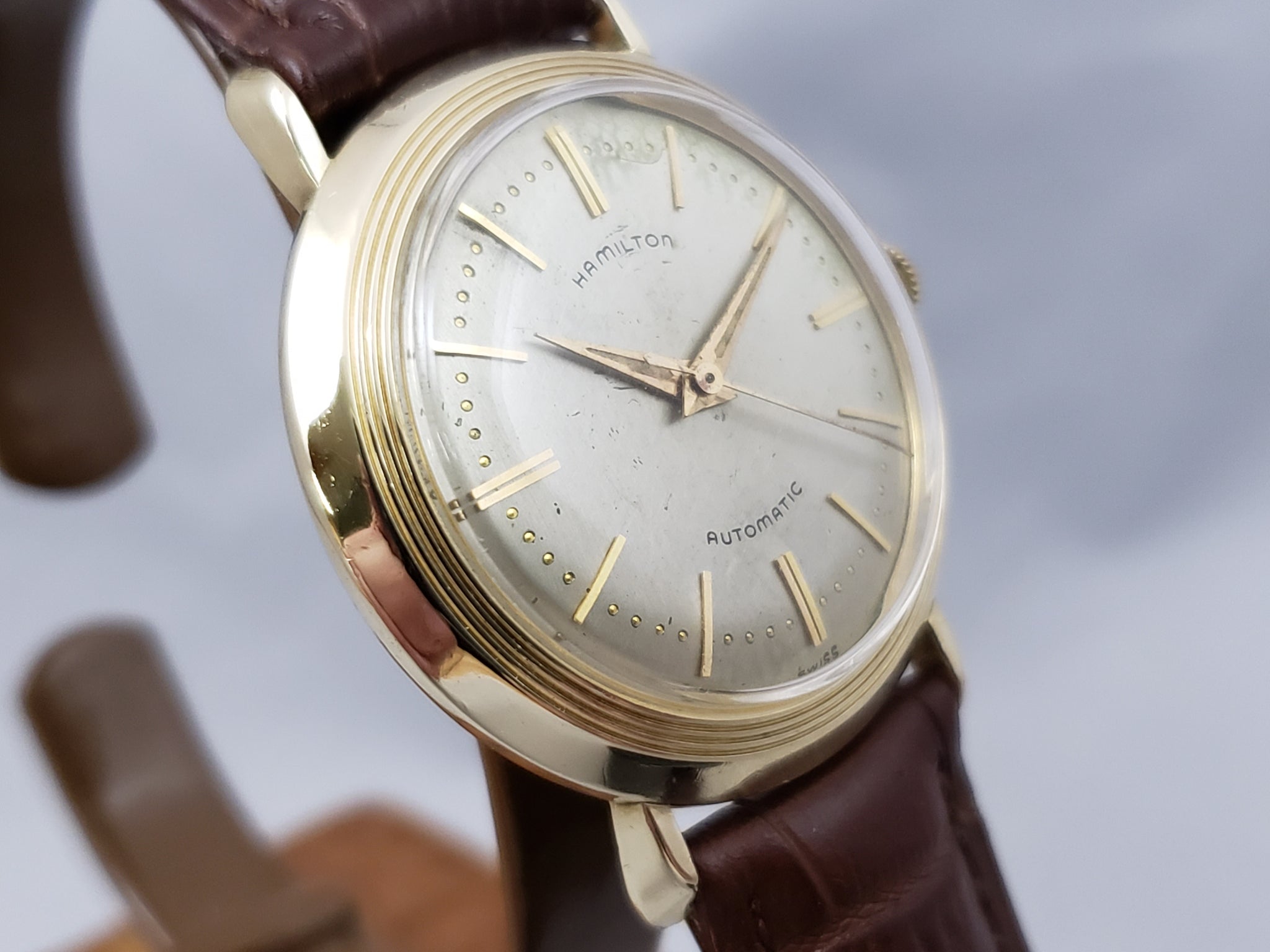 1957 Hamilton Rotomatic II – Wolfe Vintage Watches