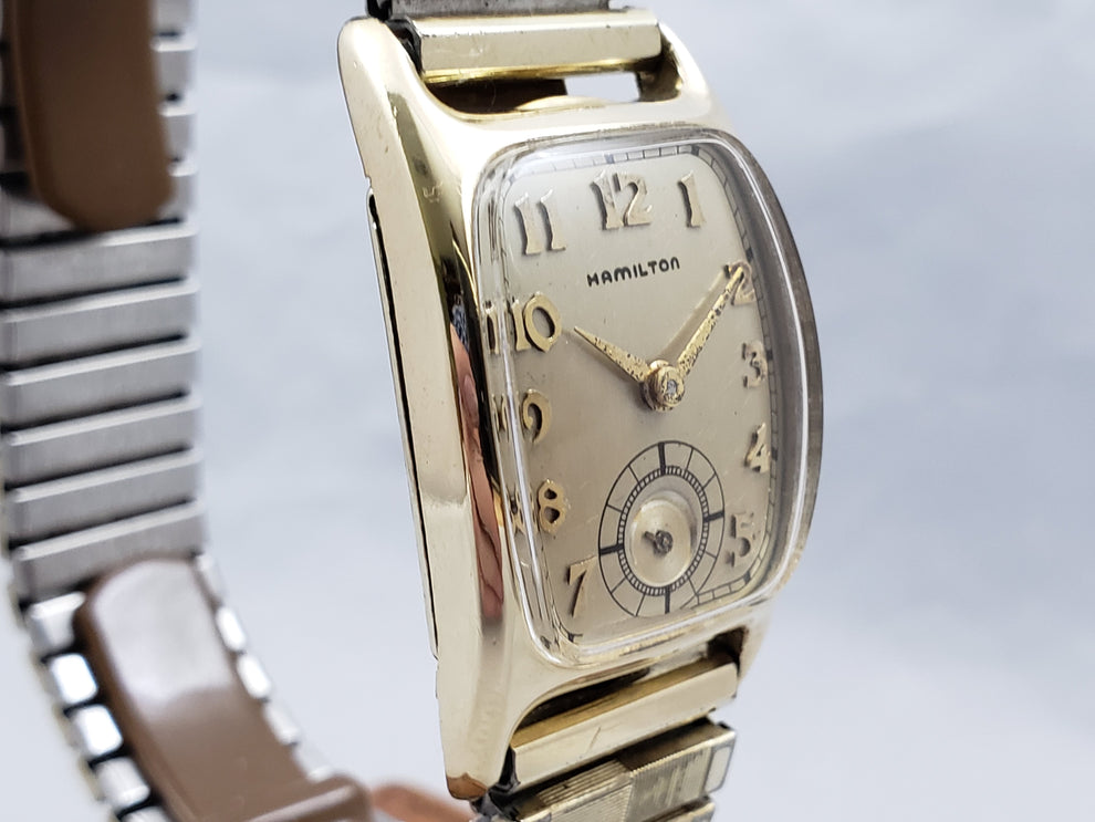 1940 Hamilton Boulton — Restored & Serviced | WVW – Wolfe Vintage Watches