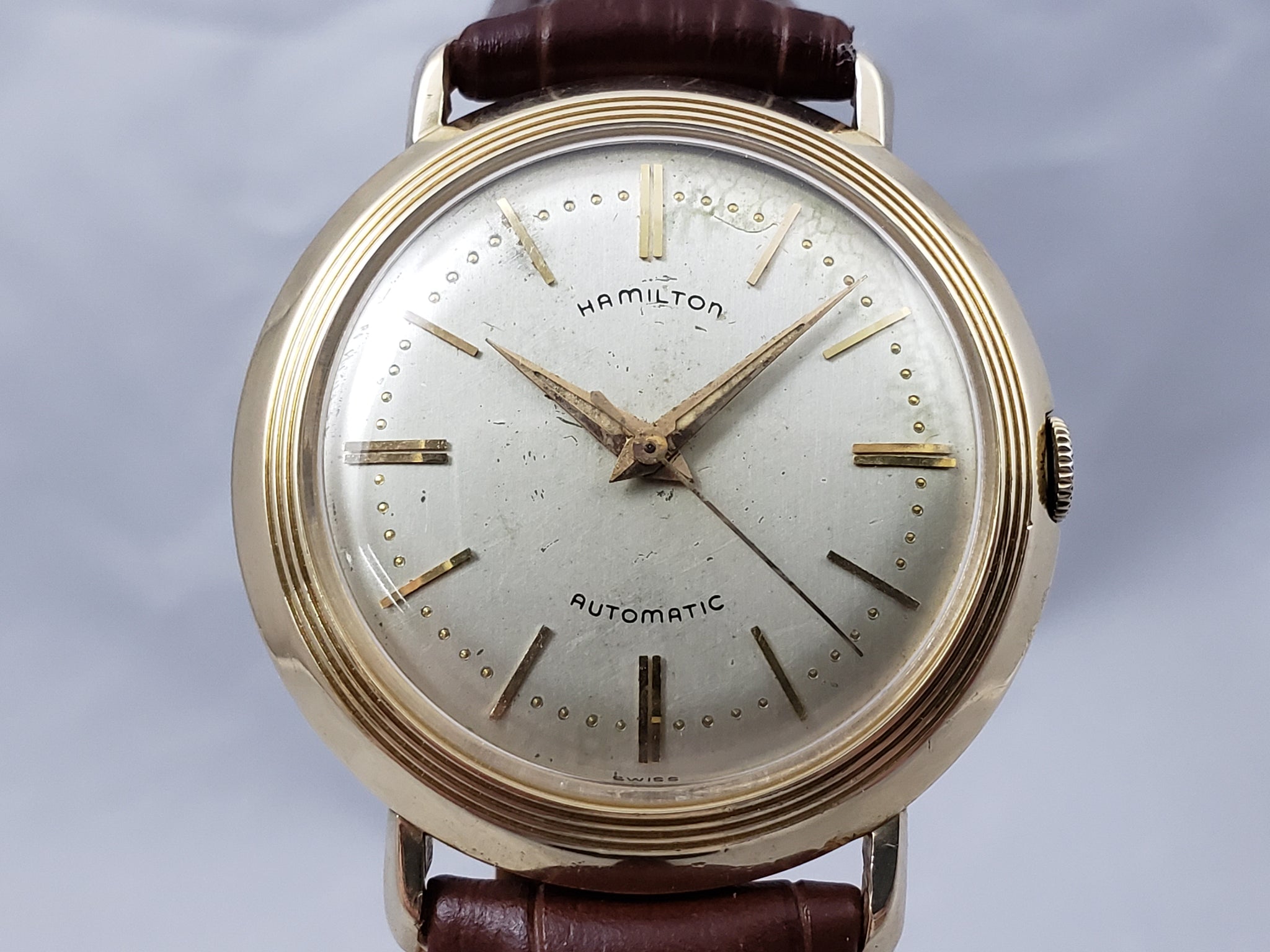 1957 Hamilton Rotomatic II – Wolfe Vintage Watches
